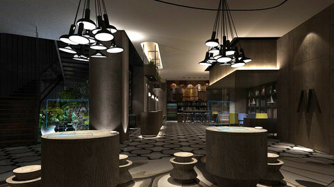 ArtStation - private club space design complete 03 | Resources