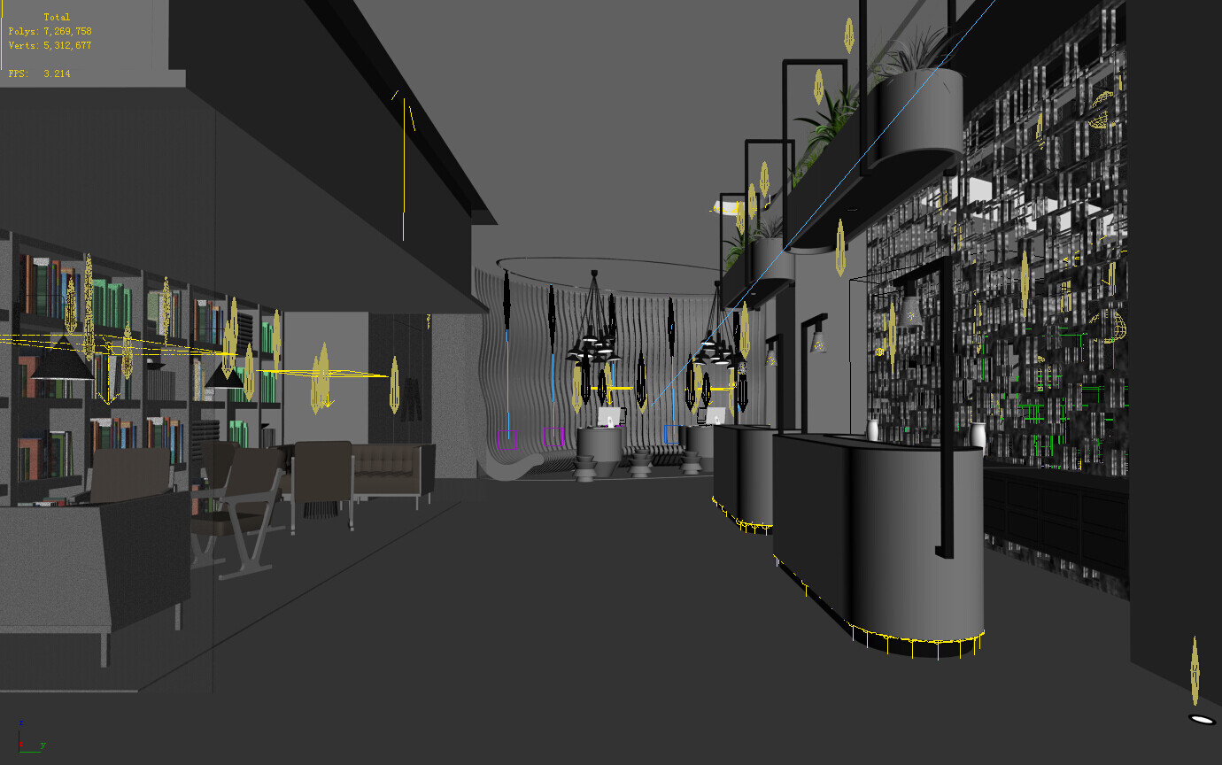 ArtStation - private club space design complete 03 | Resources