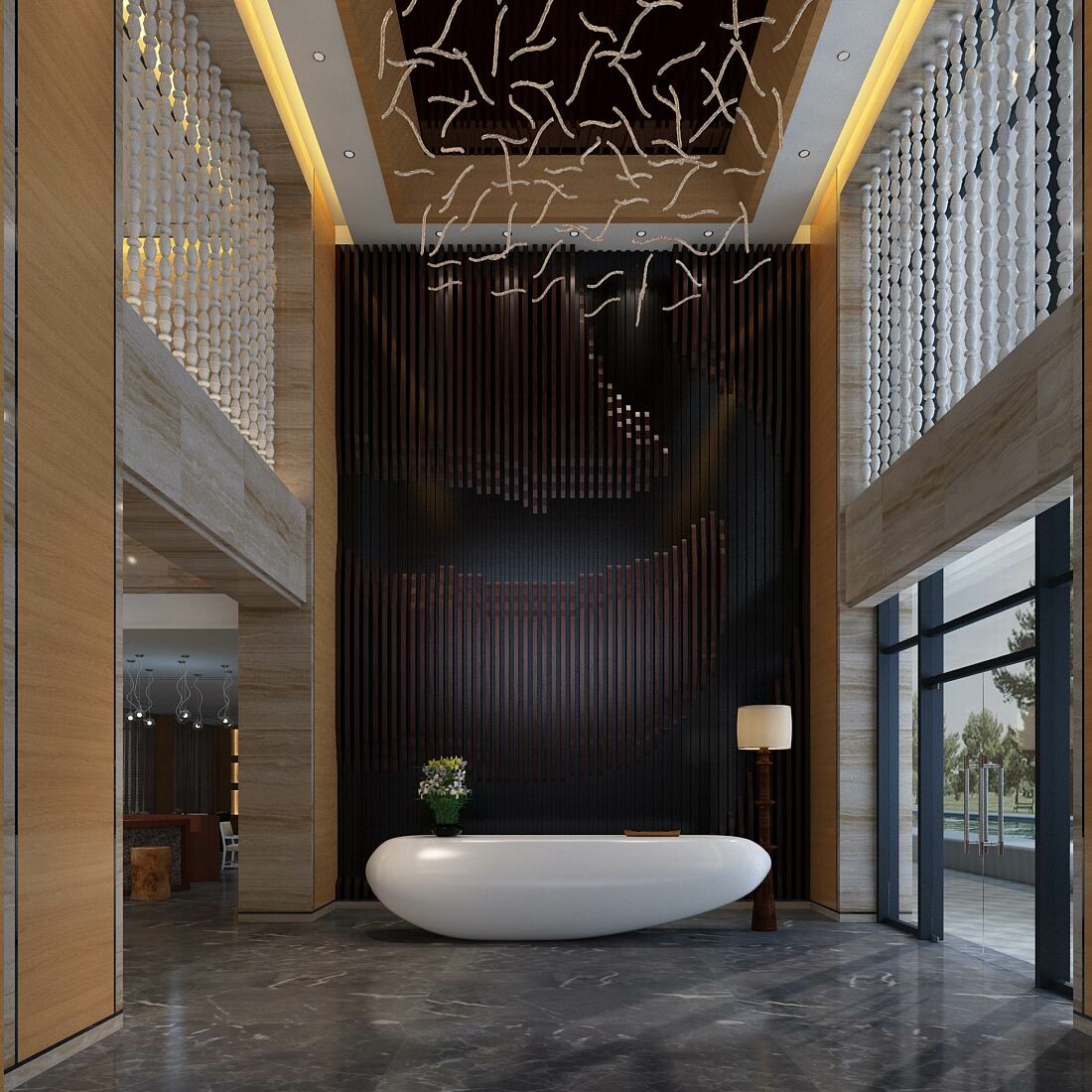 ArtStation - private club space design complete 04 | Resources