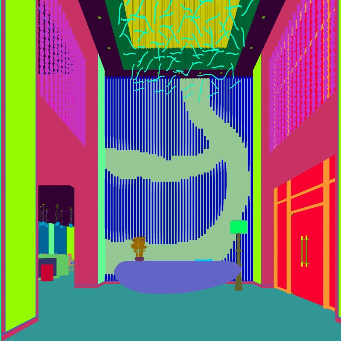 ArtStation - private club space design complete 04 | Resources