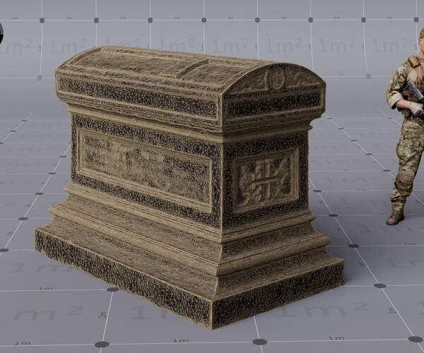 ArtStation - Graveyard Coffin - high quality, render ready - 4K PBR ...