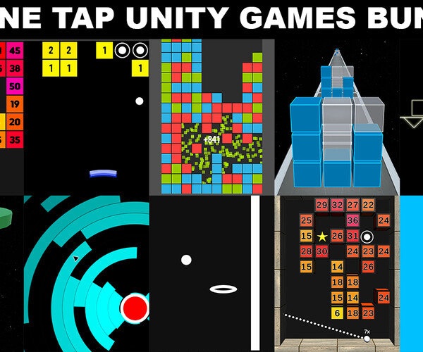 ArtStation - 10 One Tap Unity Games Bundle | Game Assets