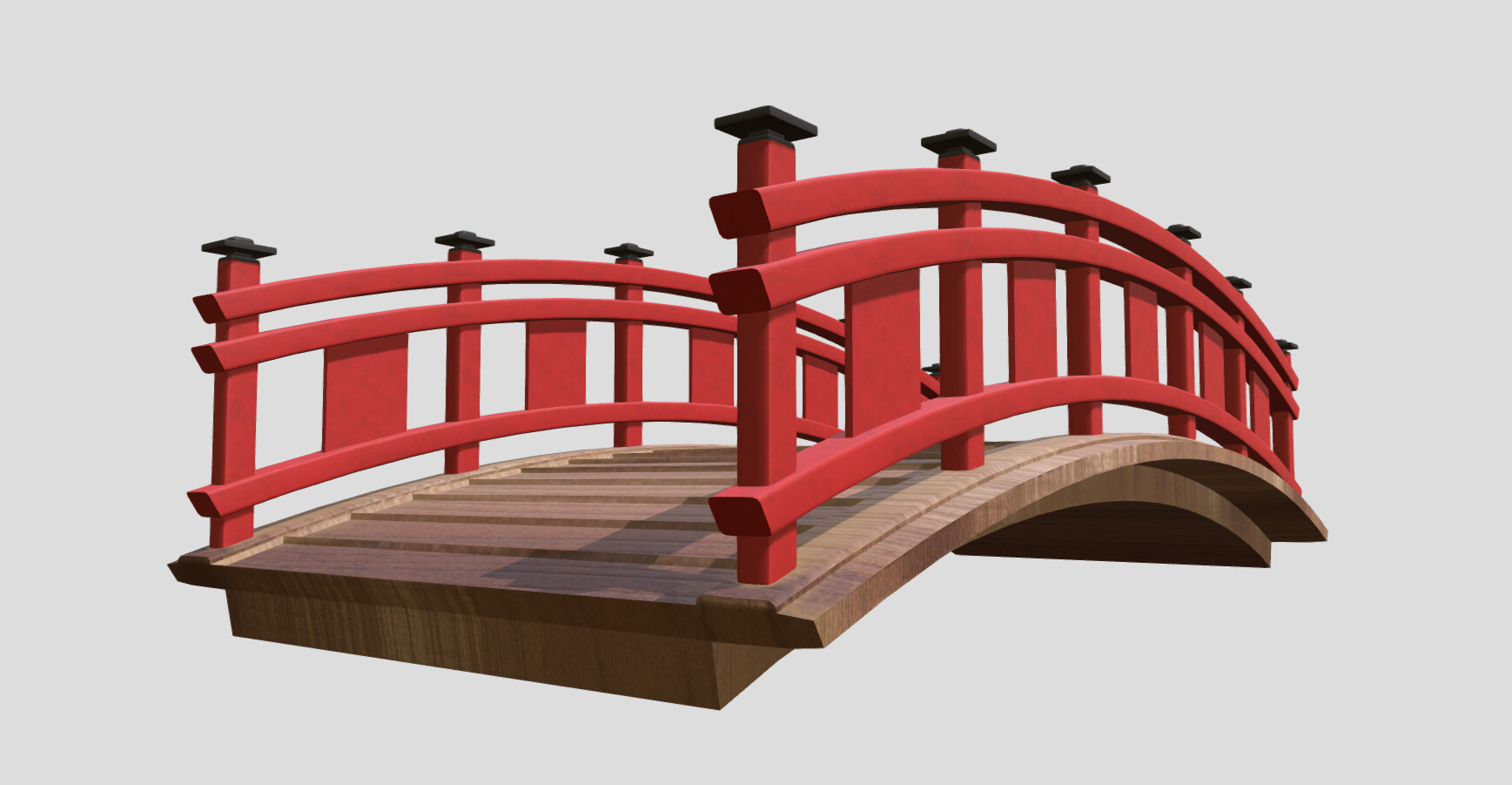 ArtStation - Japanese Bridge | Game Assets