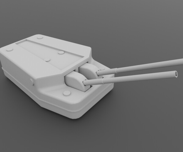 ArtStation - Naval Turret Collection | Resources