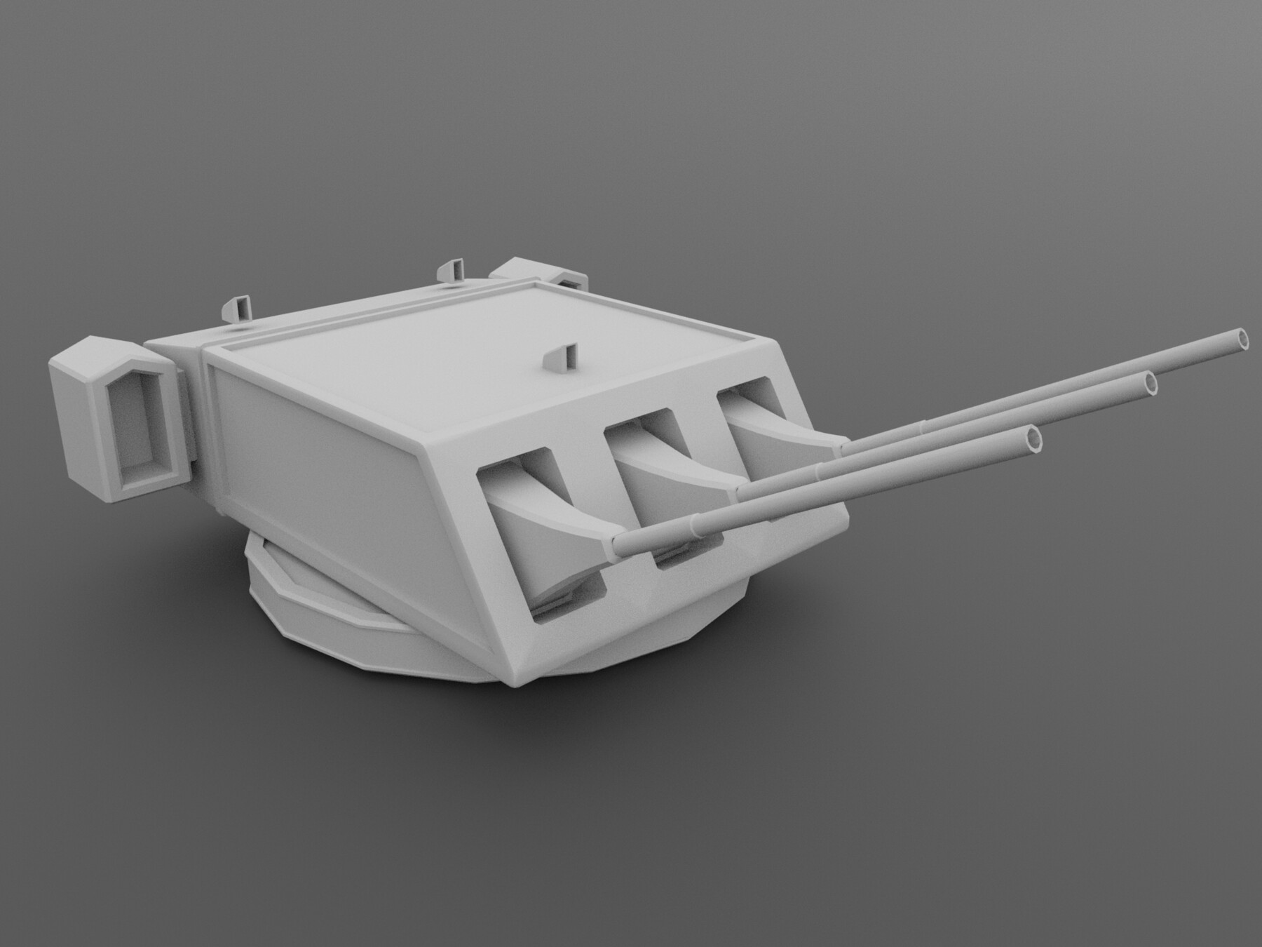 ArtStation - Naval Turret Collection | Resources