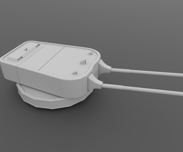 ArtStation - Naval Turret Collection | Resources