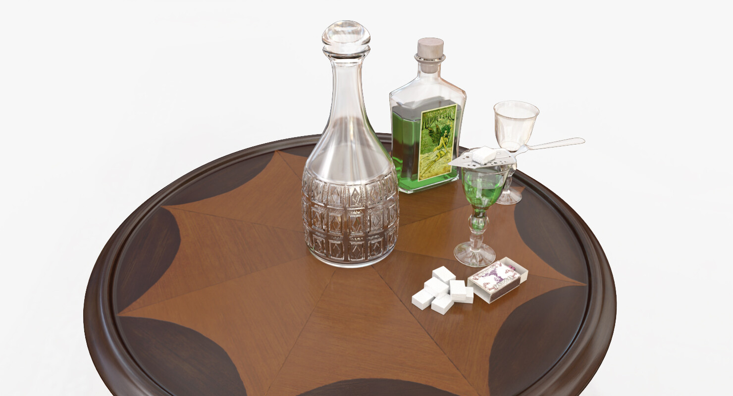 ArtStation - Absinthe Accessories | Resources