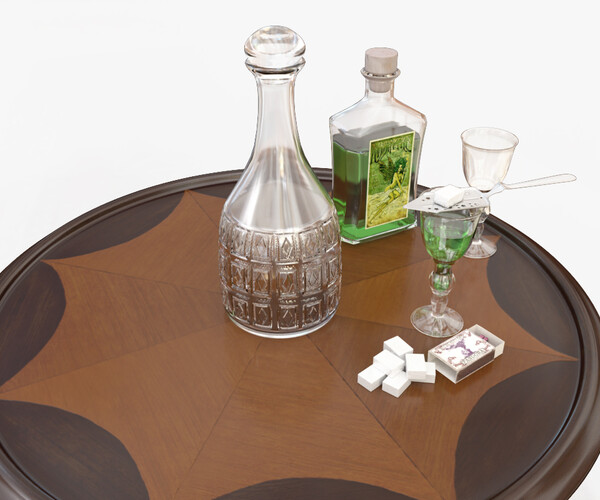 ArtStation - Absinthe Accessories | Resources