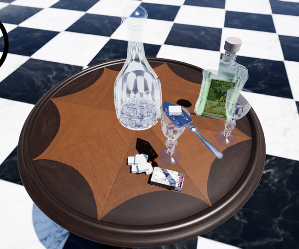 ArtStation - Absinthe Accessories | Resources