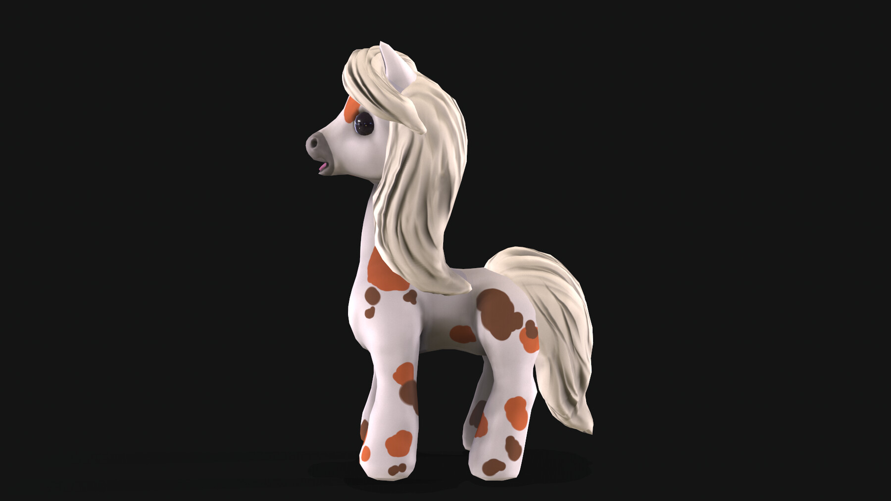 ArtStation - 3D model pony | Game Assets