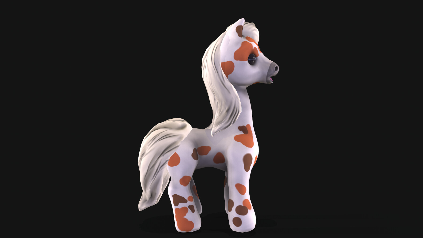 ArtStation - 3D model pony | Game Assets