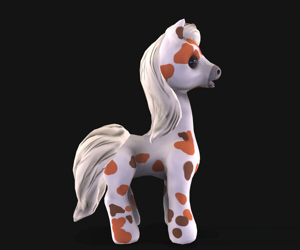 ArtStation - 3D model pony | Game Assets