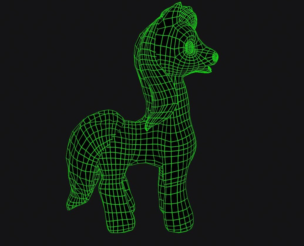 ArtStation - 3D model pony | Game Assets