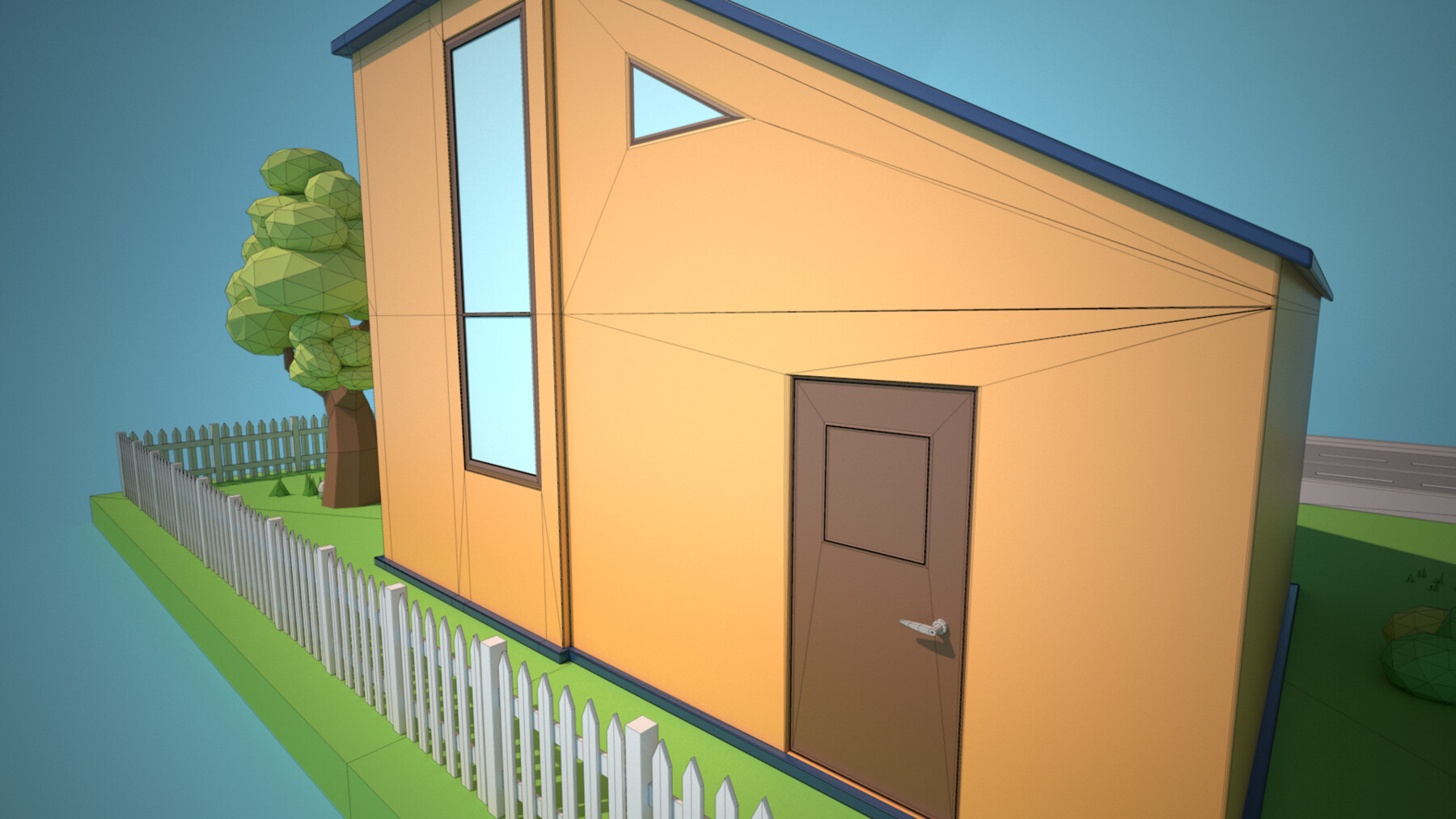 ArtStation - Cartoon Style House | Resources