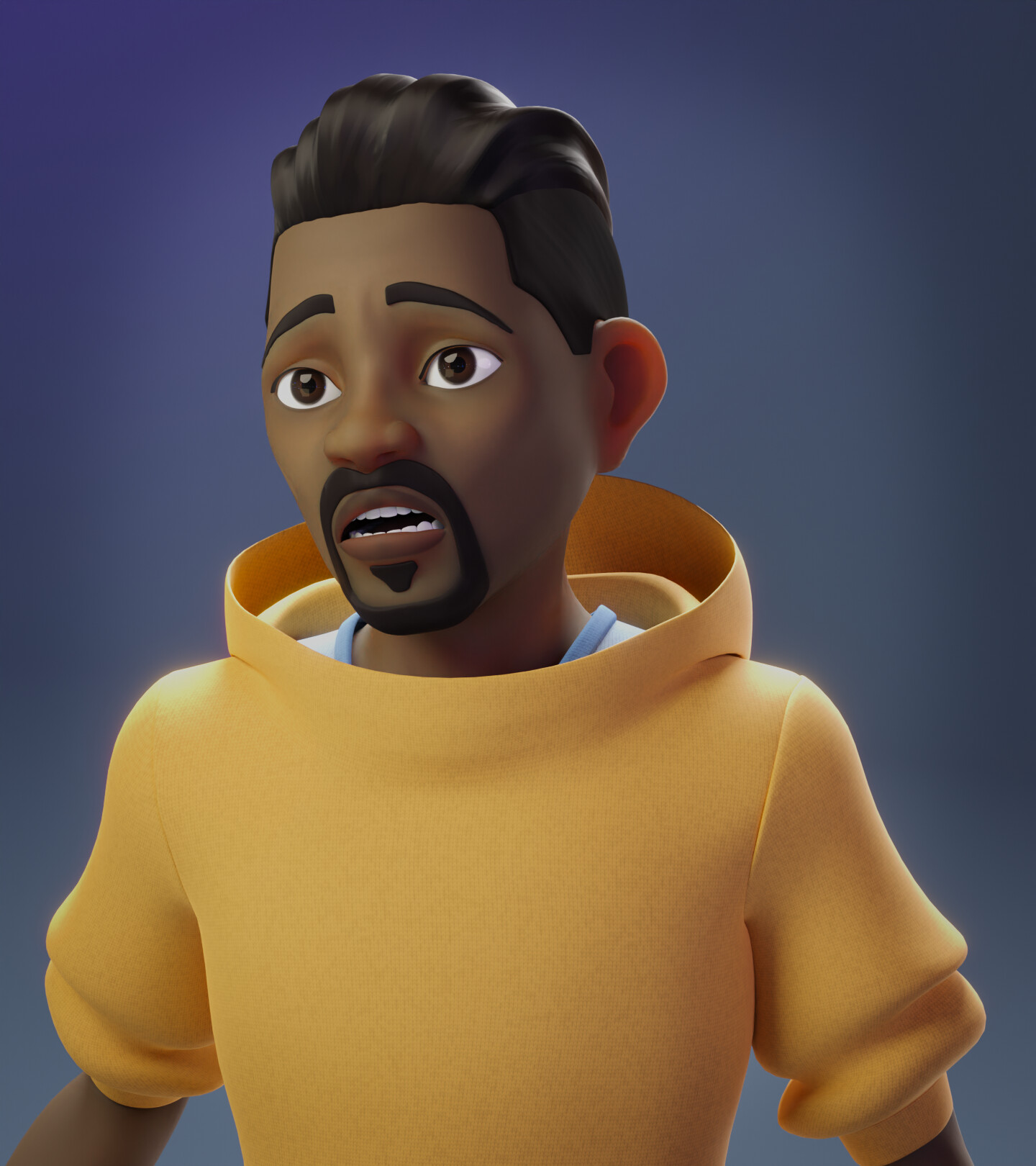 ArtStation - Drake rigged character for animation 3D model | Resources