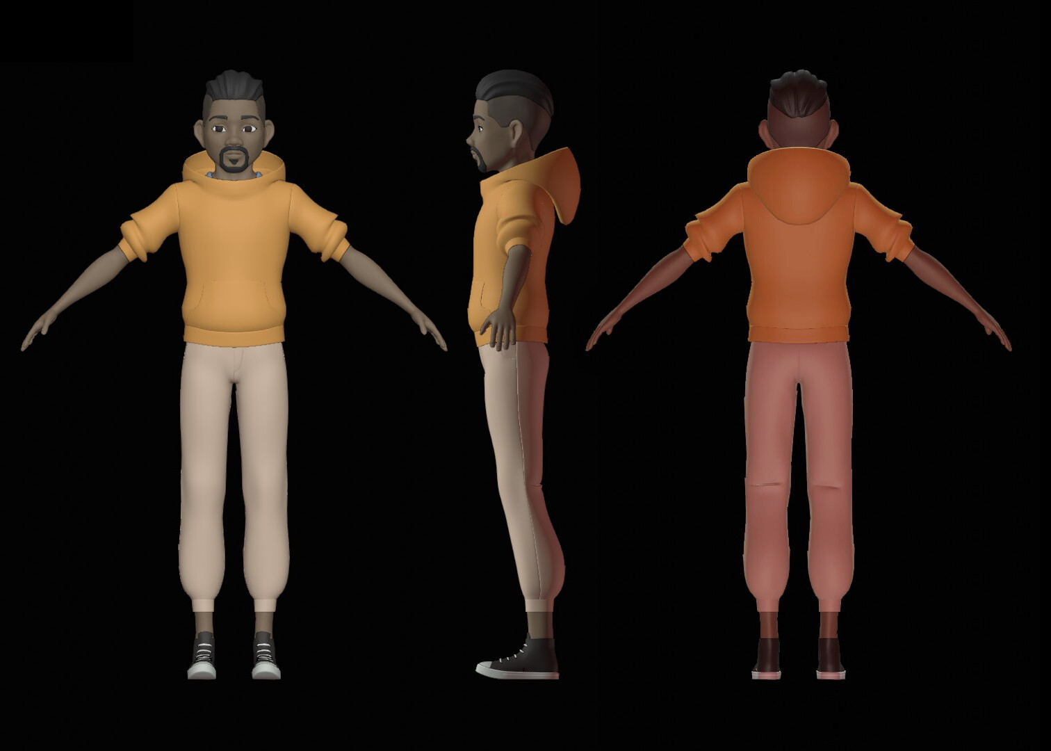 ArtStation - Drake rigged character for animation 3D model | Resources