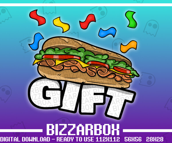 ArtStation - Twitch Emote: Gifted Sub | Artworks