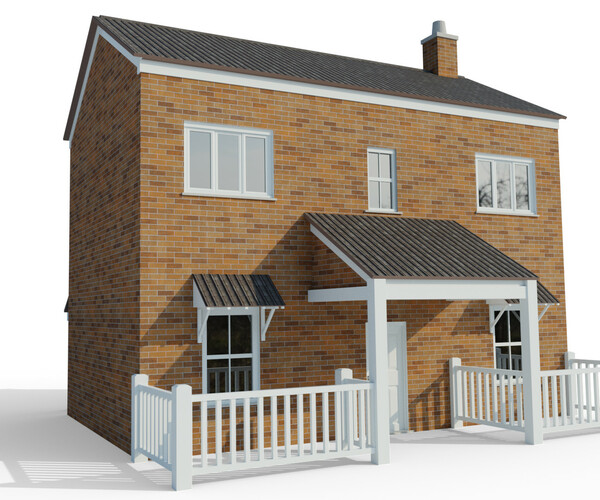 ArtStation - English Housing Modular | Game Assets