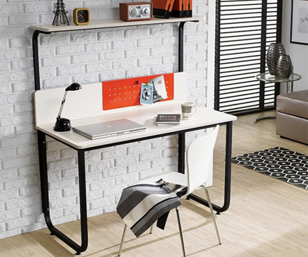 ArtStation - Modern Steel 900 Desk Shelf Type | Resources