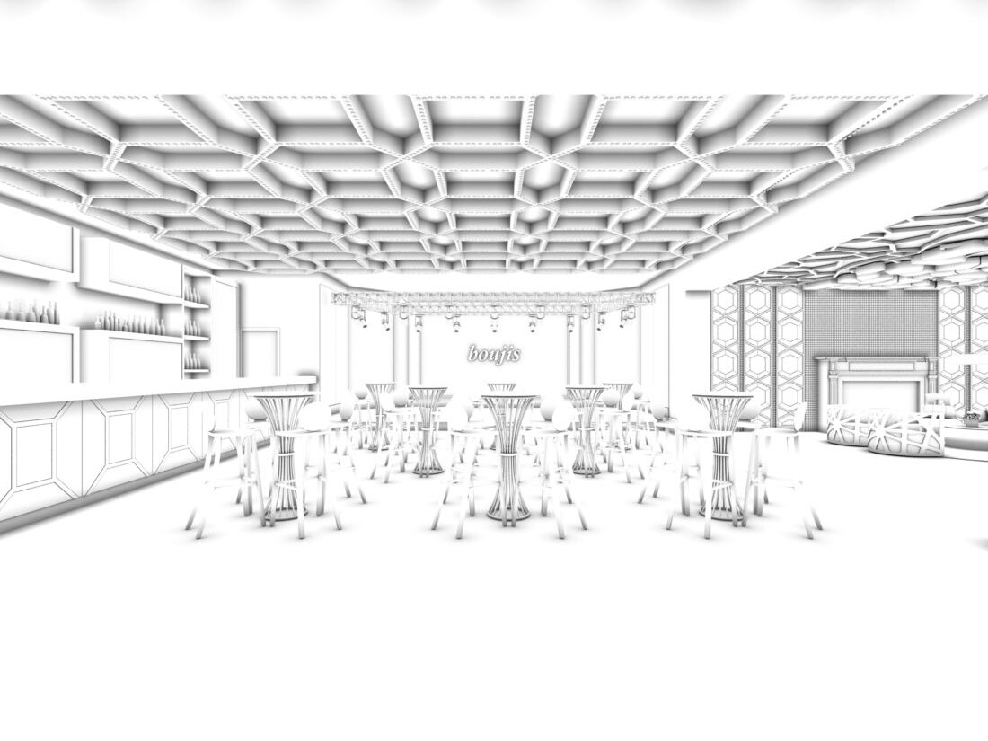 ArtStation - Disco bar KTV Entertainment Night club Stage A030 | Resources