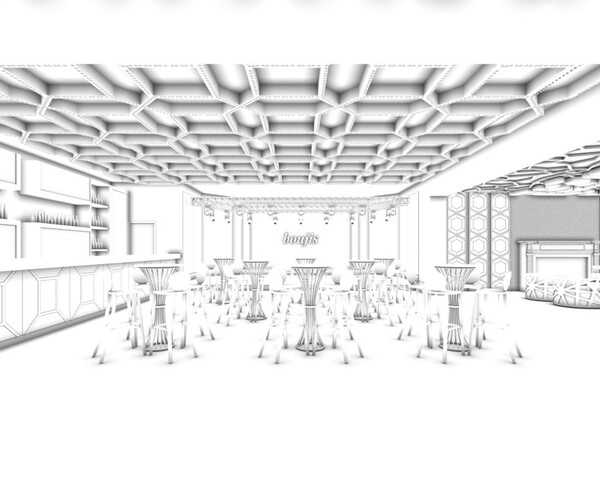 ArtStation - Disco bar KTV Entertainment Night club Stage A030 | Resources