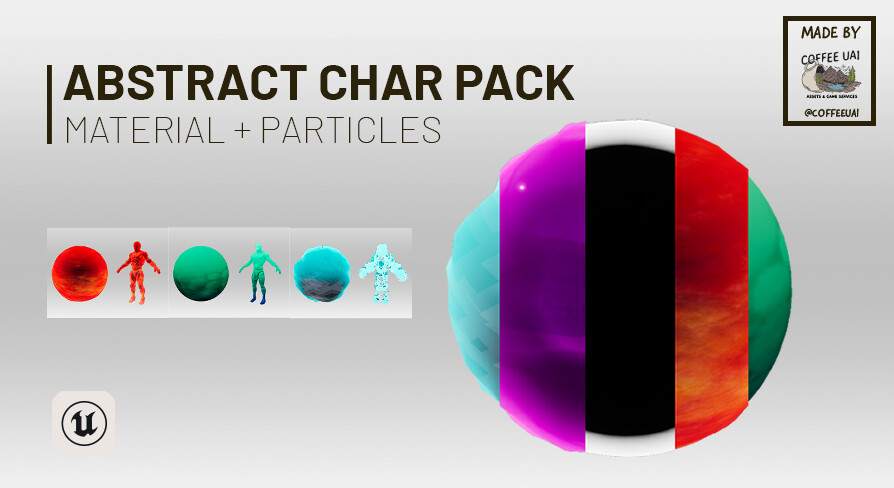 ArtStation - Abstract Character Package | Game Assets