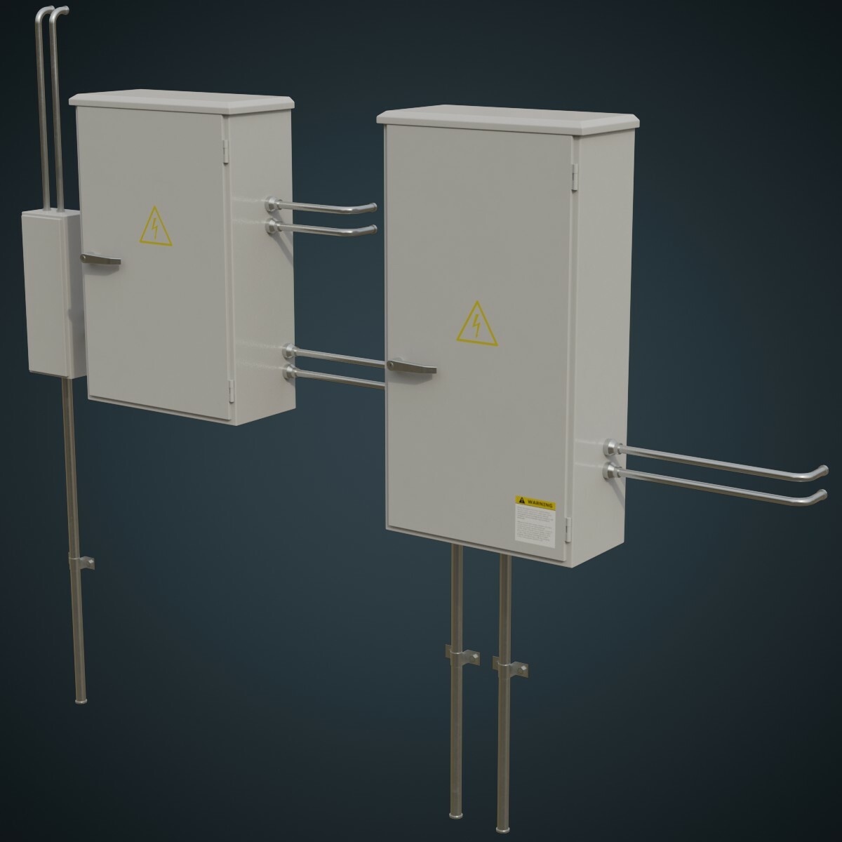 ArtStation - Utility Box 1A | Game Assets