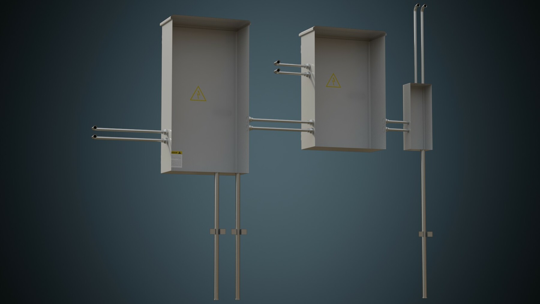 ArtStation - Utility Box 1A | Game Assets