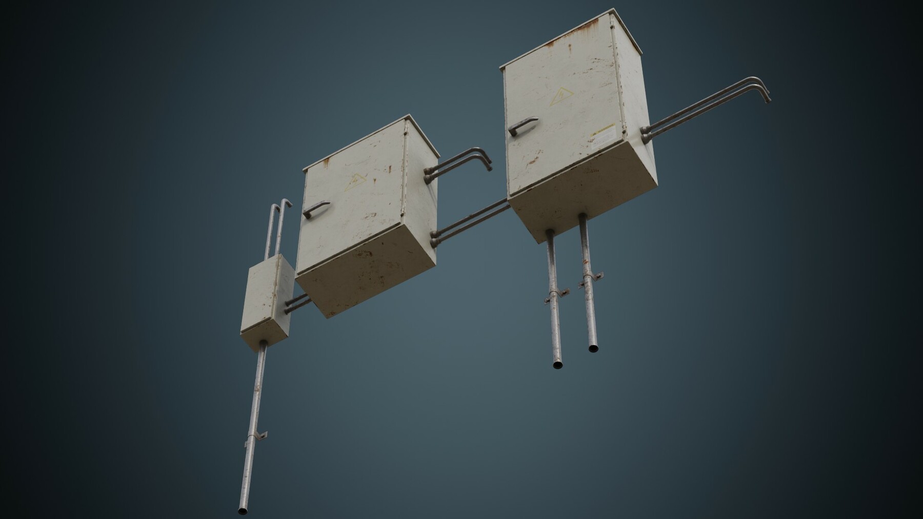 ArtStation - Utility Box 1B | Game Assets