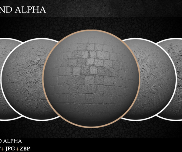 ArtStation - 80 Ground Alpha-vol 1 | Brushes