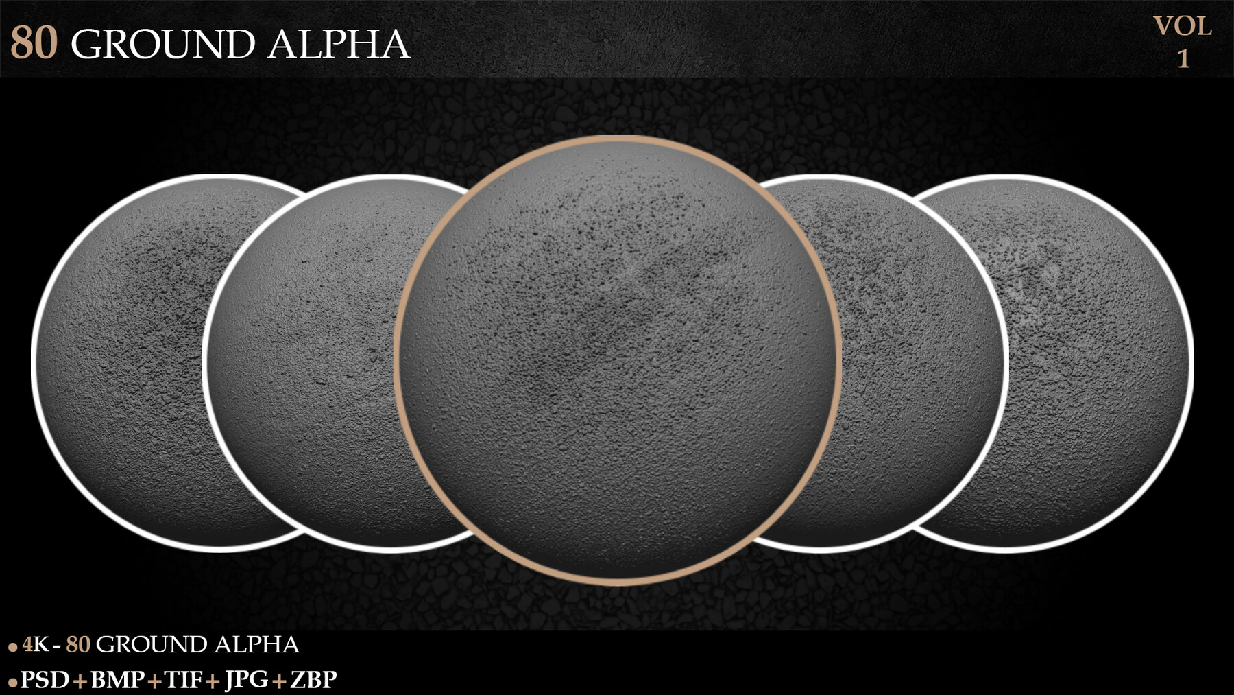 ArtStation - 80 Ground Alpha-vol 1 | Brushes