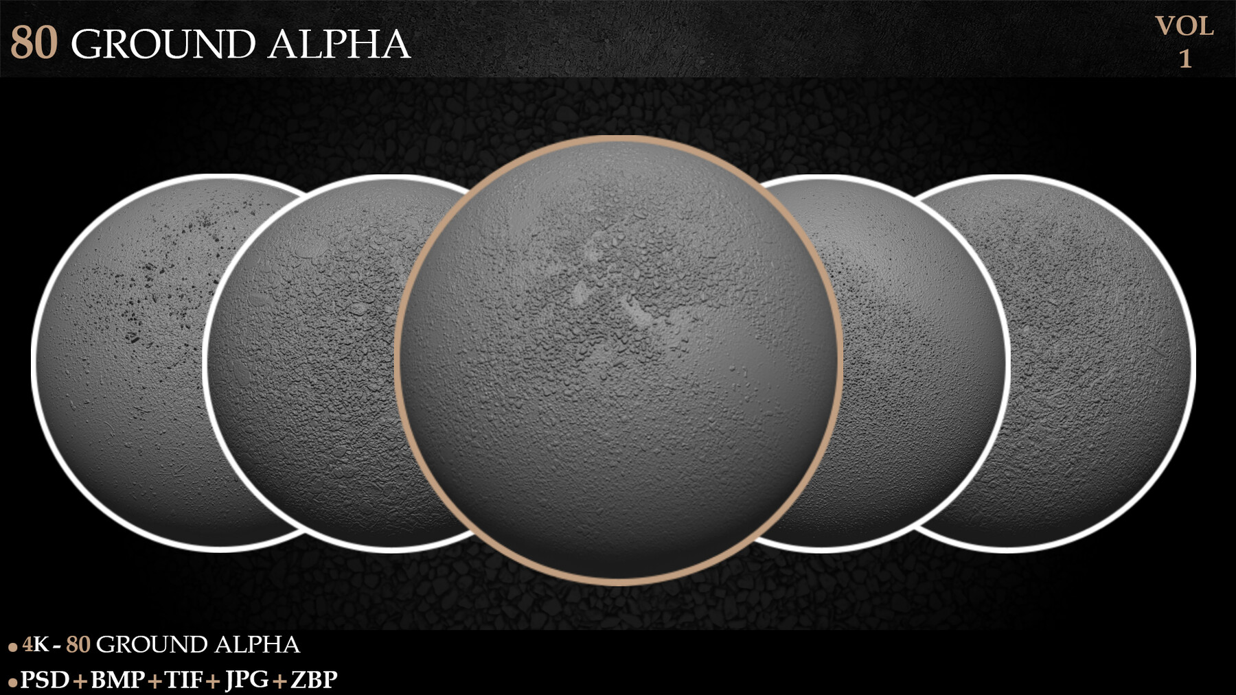 ArtStation - 80 Ground Alpha-vol 1 | Brushes