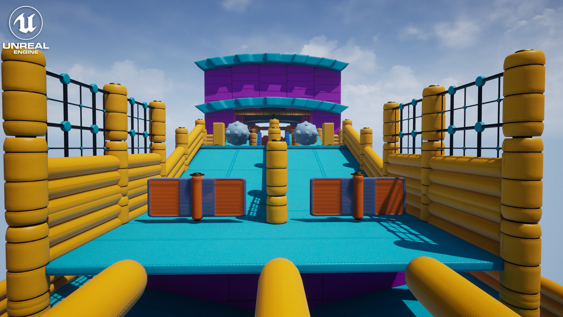 Artstation Fun Obstacle Course Vol 1 For Unreal And Unity Game Assets