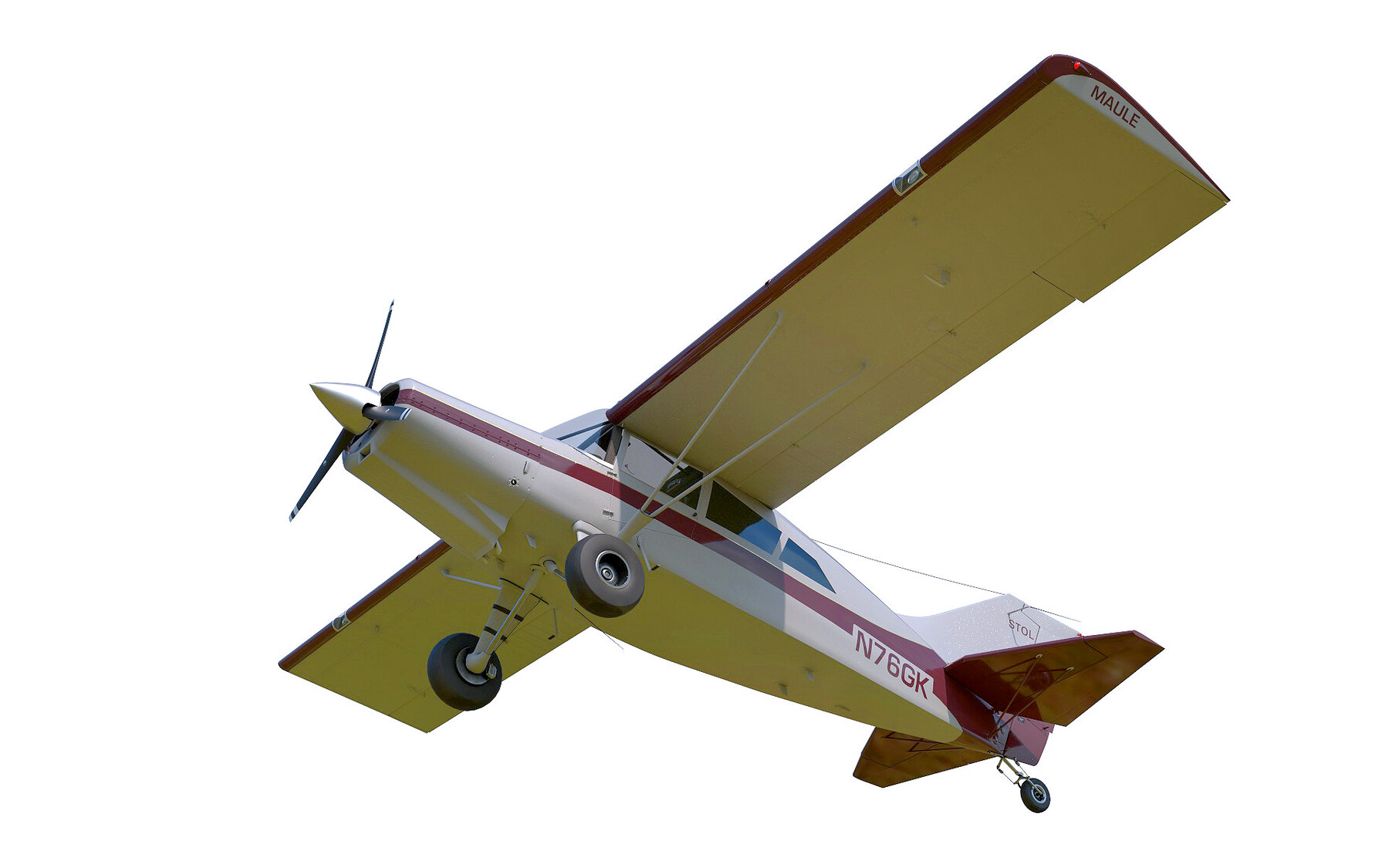 ArtStation - Light Airplane Maule interior | Resources