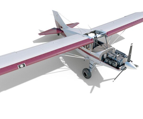 ArtStation - Light Airplane Maule interior | Resources