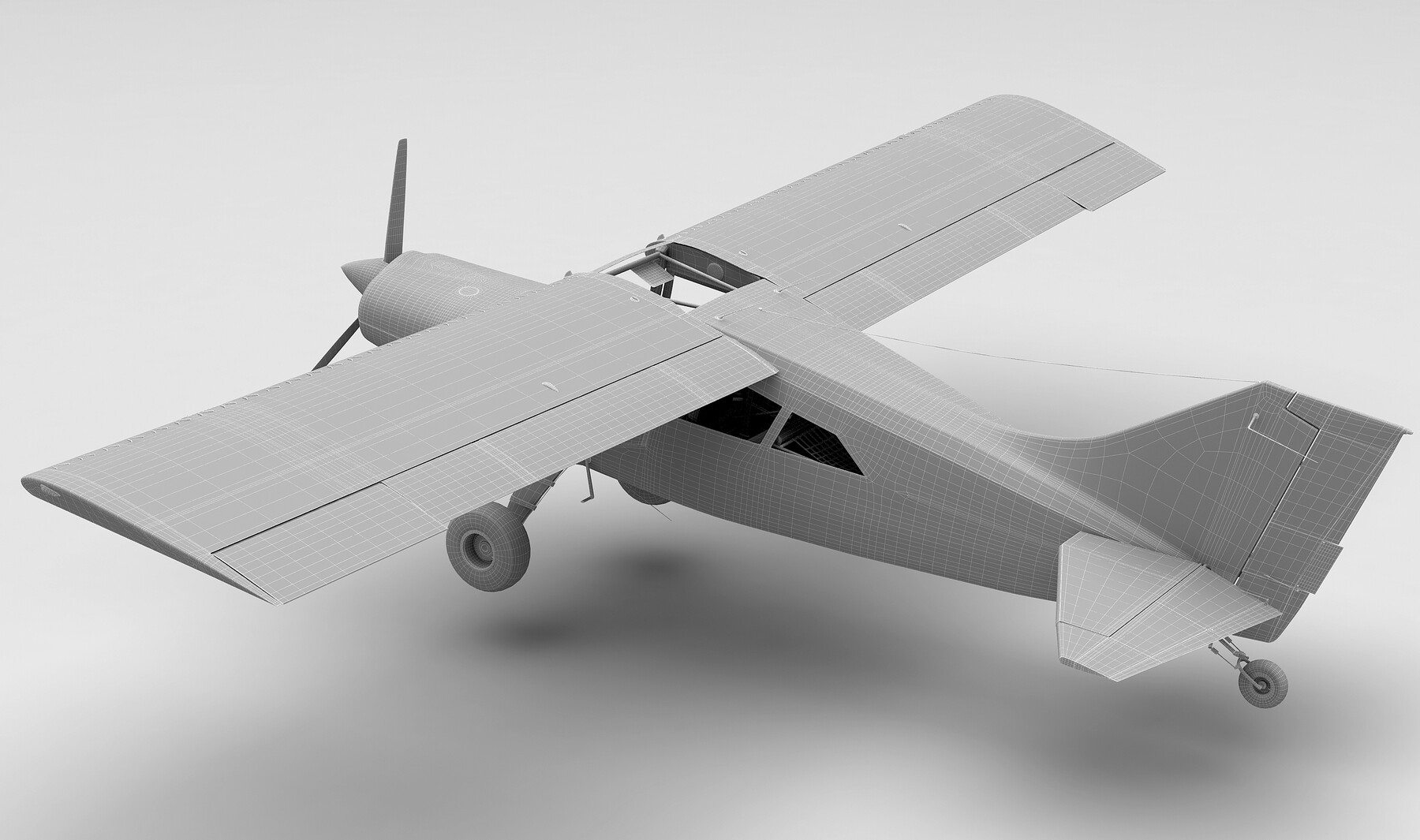 ArtStation - Light Airplane Maule interior | Resources