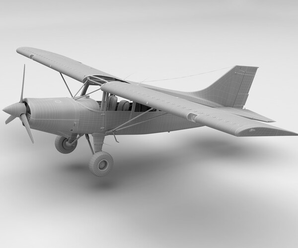 ArtStation - Light Airplane Maule interior | Resources