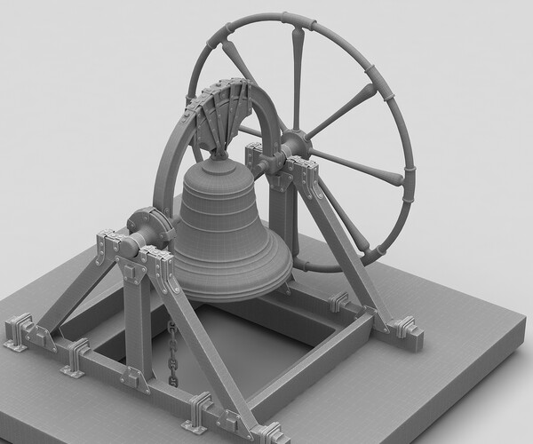 ArtStation - bell model | Resources
