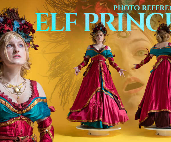 ArtStation - Elf Princess - Reference Photo Pack for Artists 477 JPEGs ...