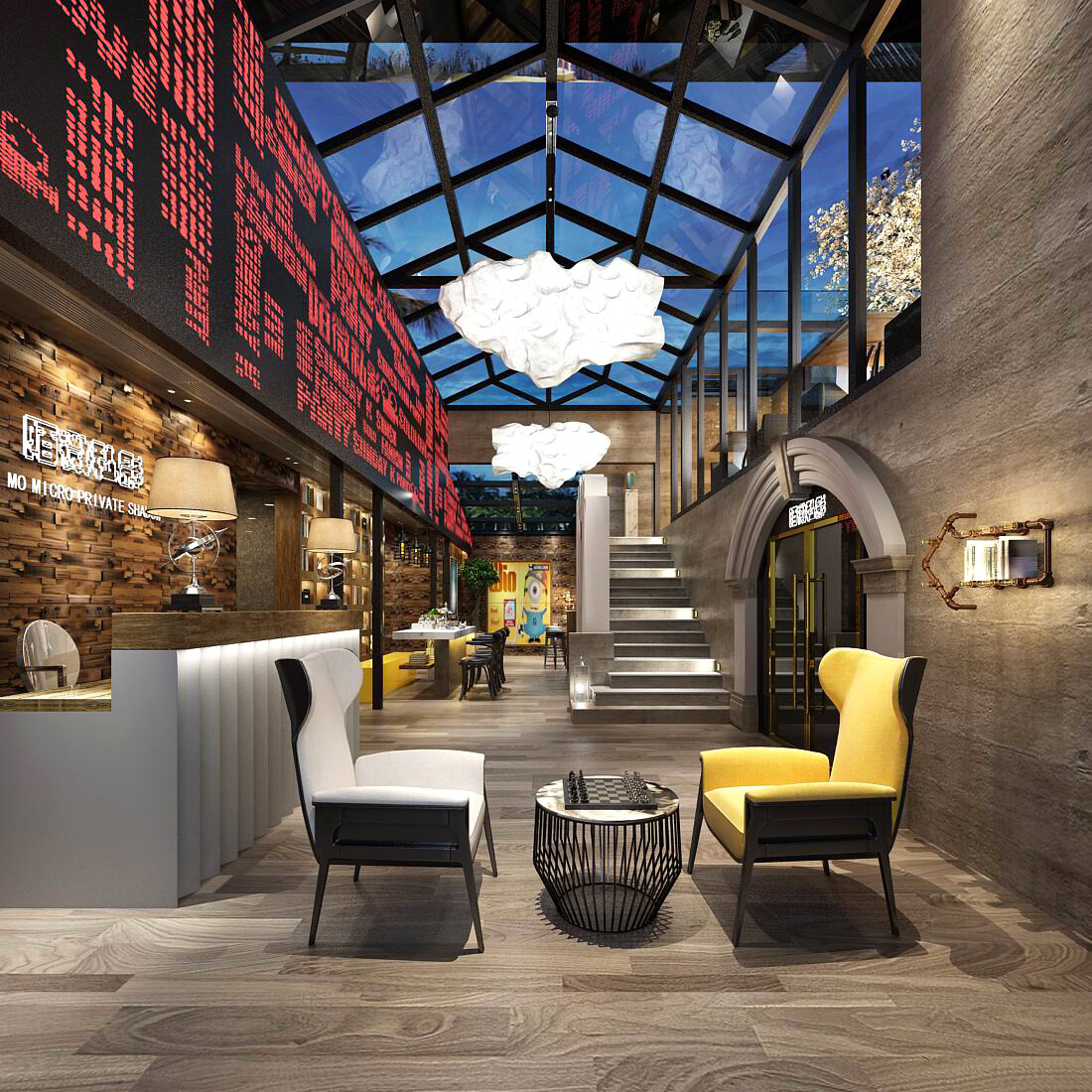 ArtStation - Cinema - Cafe 03 | Resources