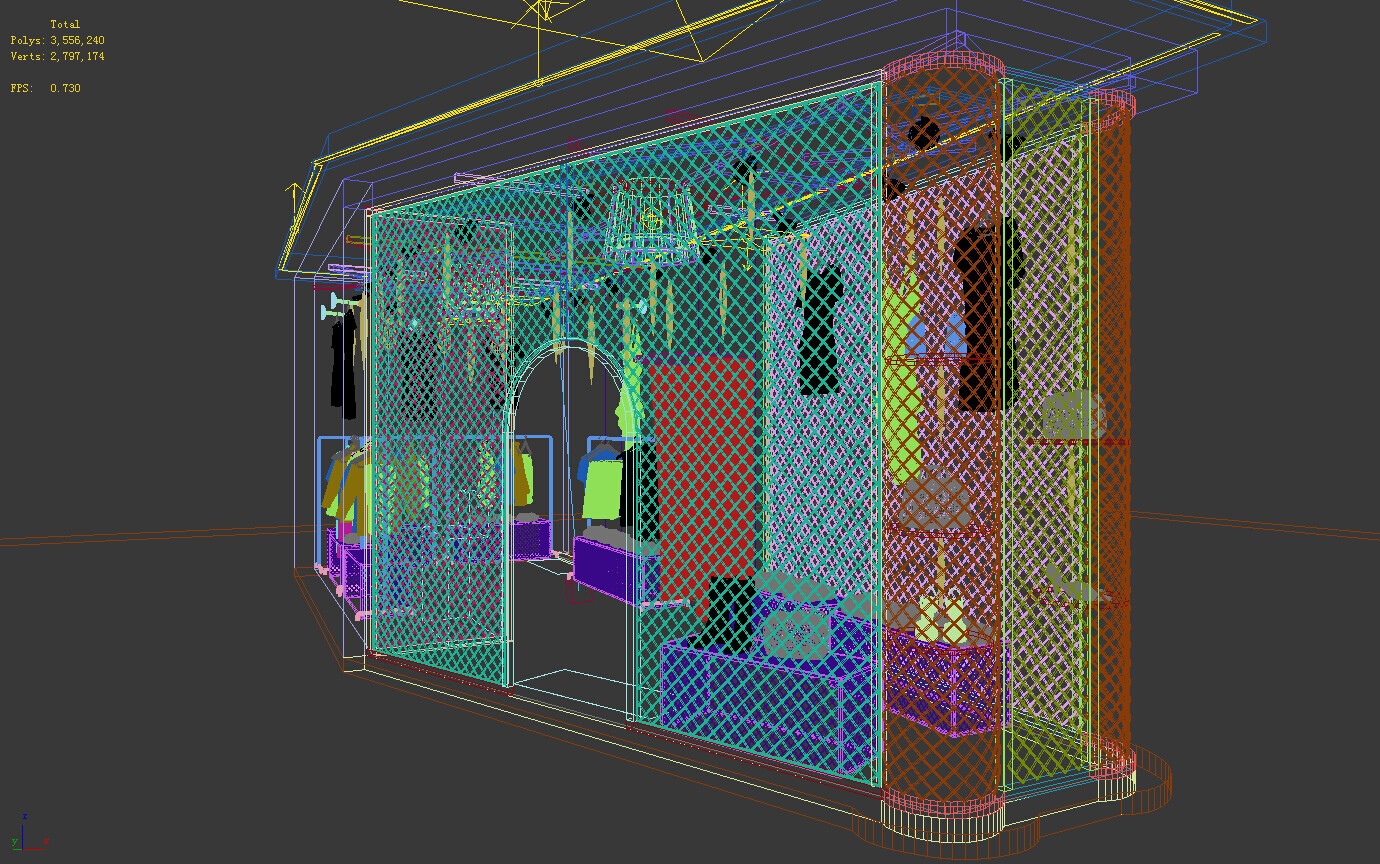 ArtStation - Shopping Malls - Clothing Stores 433 | Resources