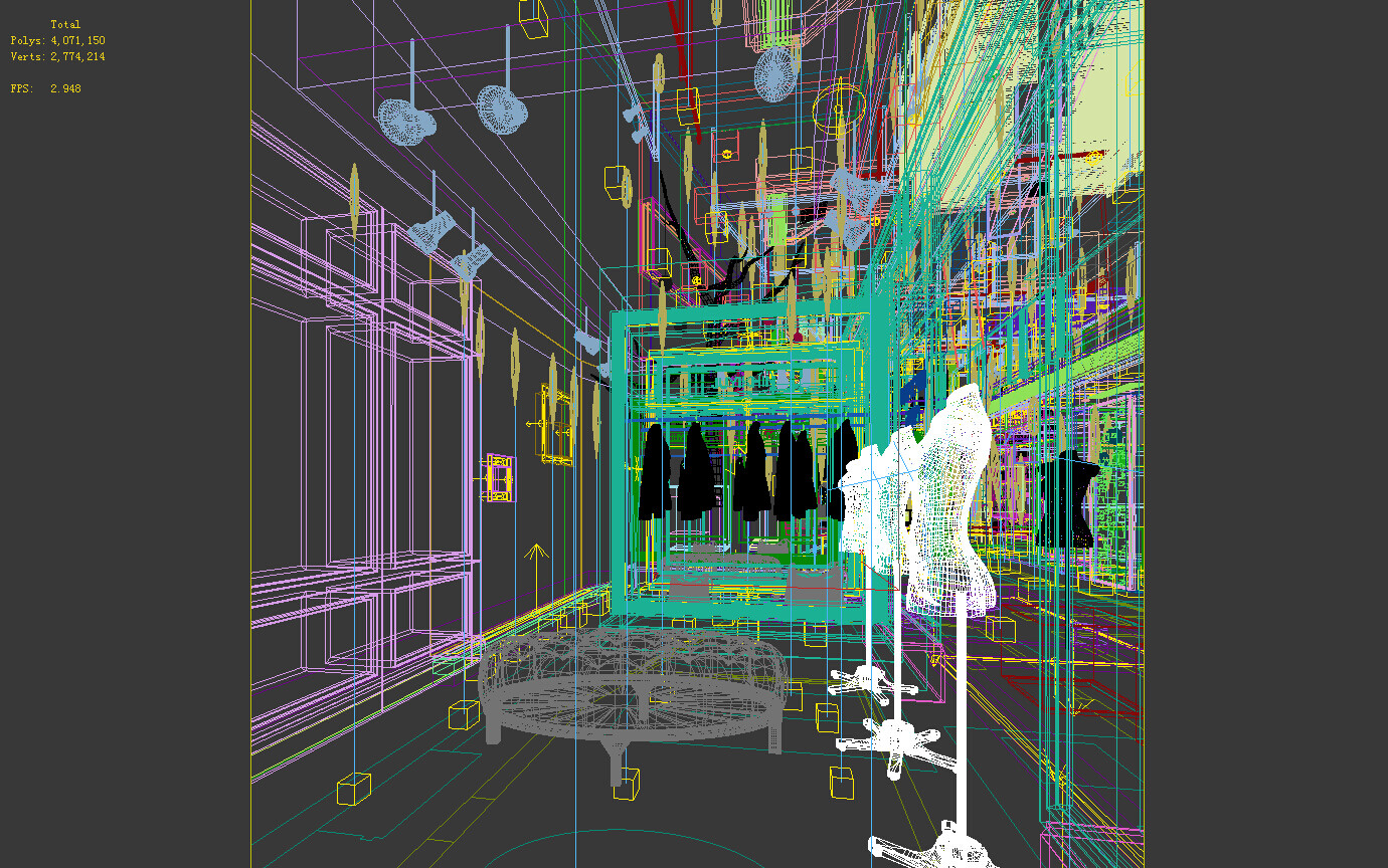 ArtStation - Shopping Mall - Apparel Store 05 | Resources