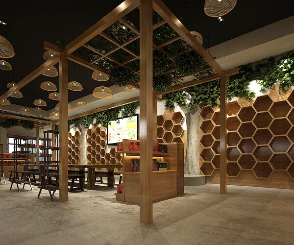 ArtStation - Mall Shop - Gift Shop 06 | Resources
