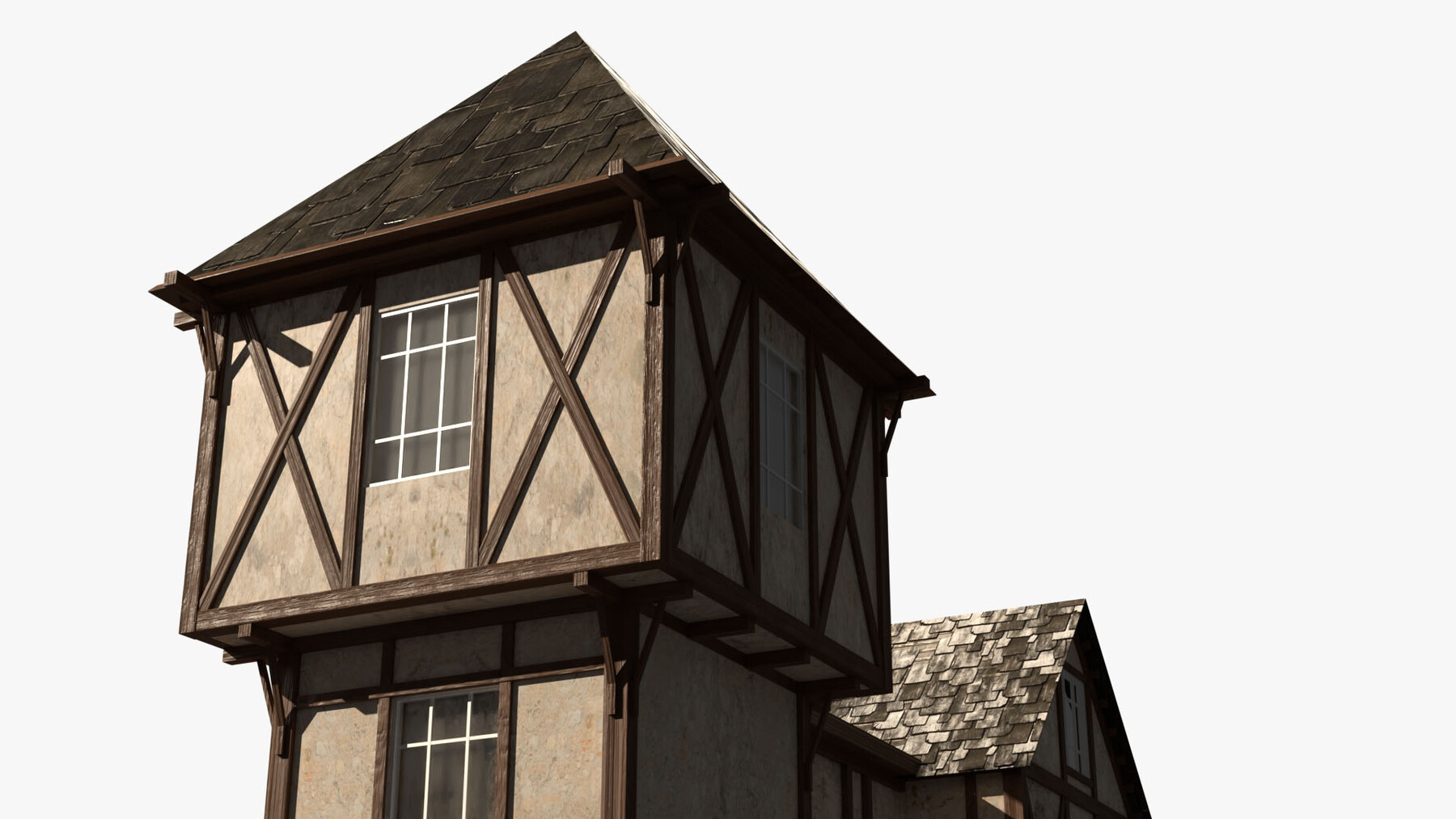 ArtStation - Game Ready Medieval house | Game Assets