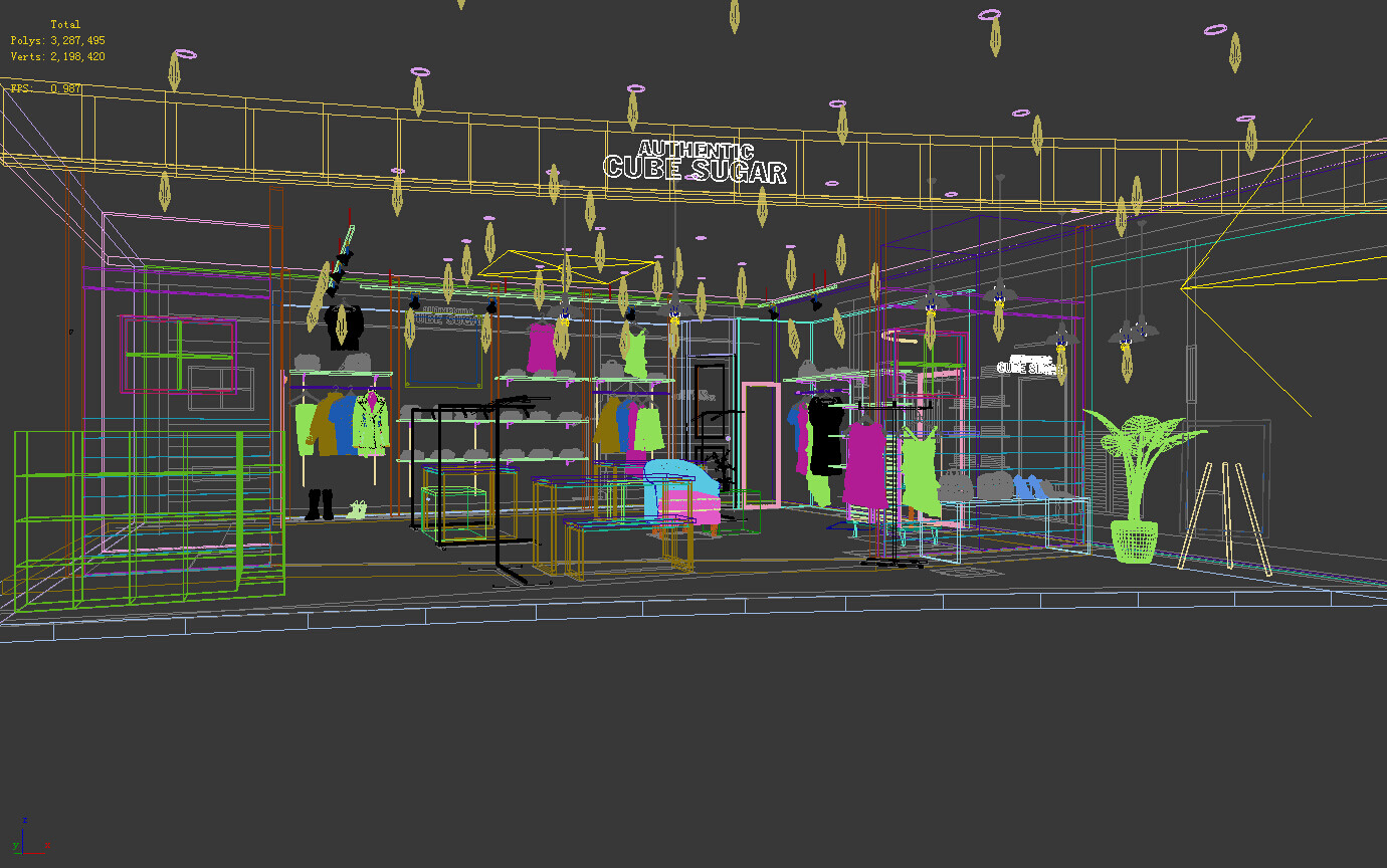 ArtStation - Arcade - Stores - Women Clothing Stores 36 | Resources