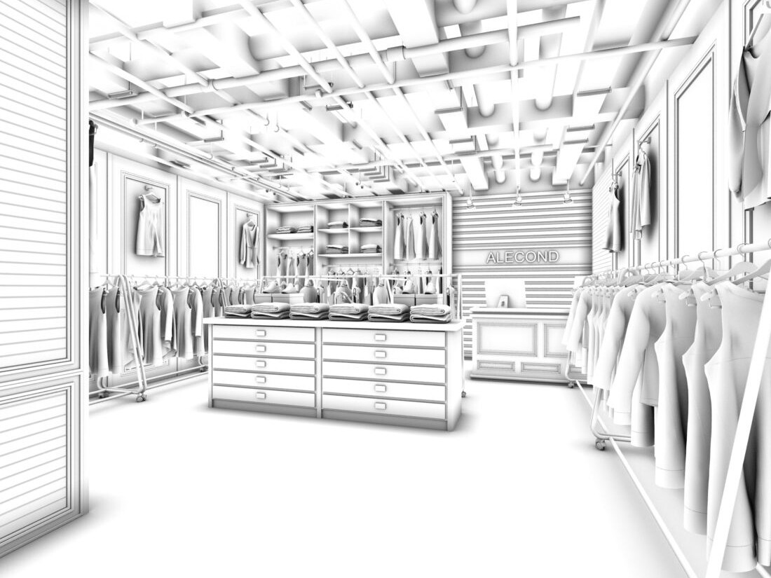ArtStation - Arcade - Stores - Female clothes shop 125 | Resources