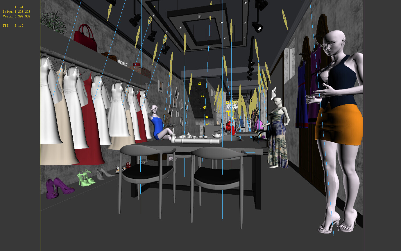 ArtStation - Arcade - Stores - Women Clothing Stores 376 | Resources