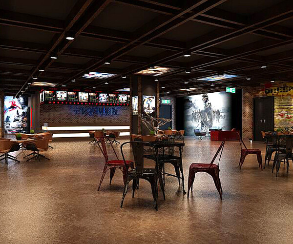 ArtStation - Business - Movie Theaters - Shop - 9439 | Resources