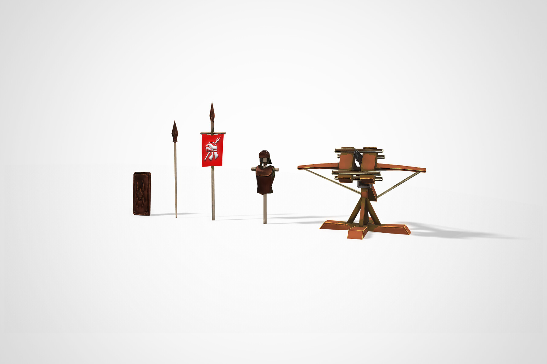 ArtStation - Rome RTS Fantasy Buildings | Game Assets