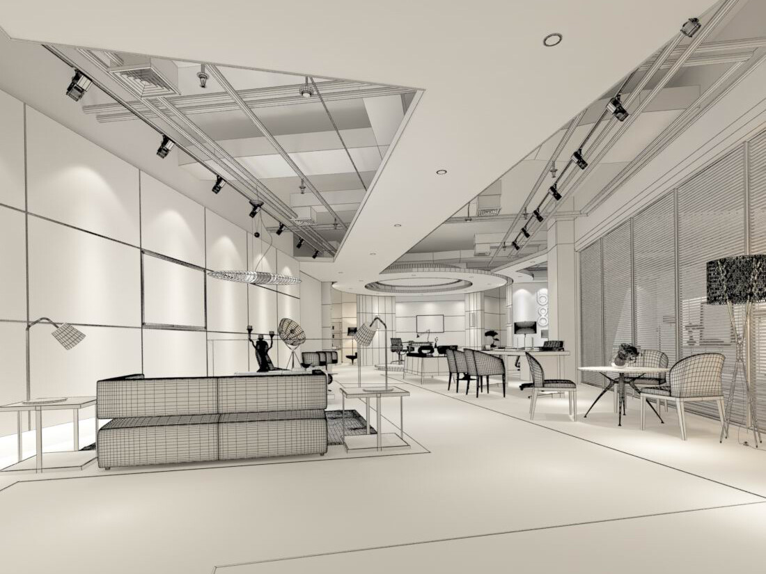 ArtStation - Business - Commercial - Exhibition Room - 9523 | Resources